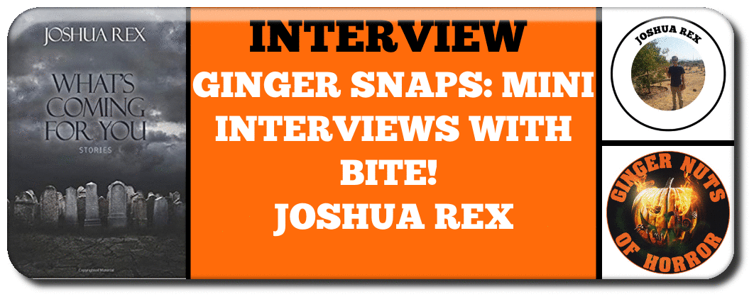 HORROR AUTHOR INTERVIEWS - GINGER NUTS OF HORROR